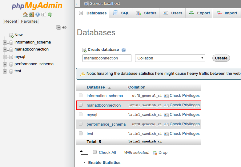 MariaDB - Java Connection - Knowledgebase - CloudJiffy